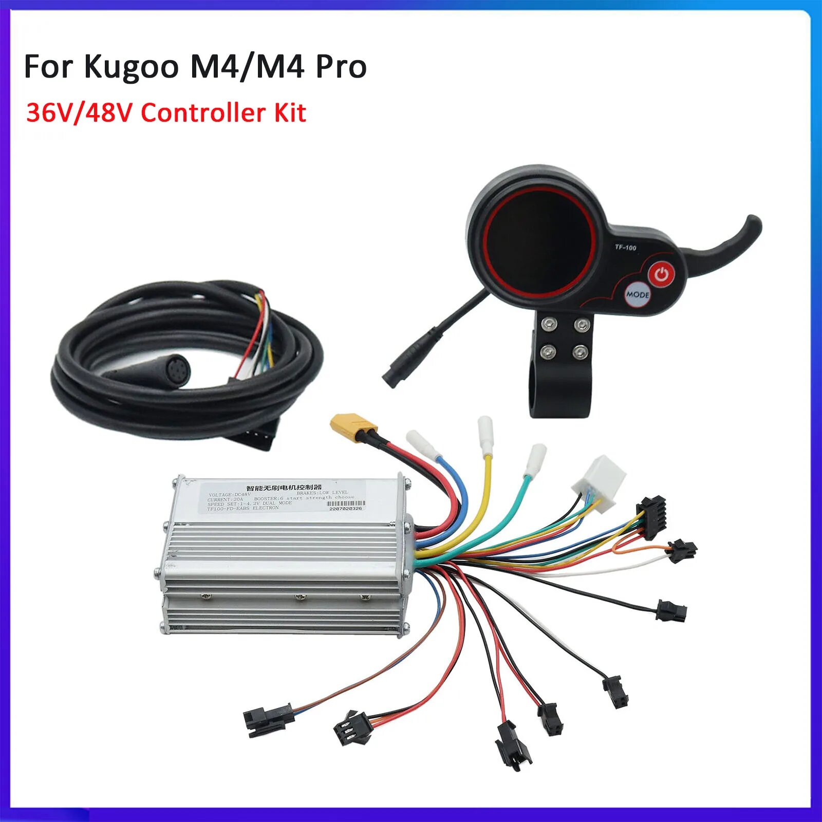 Контроллер двигателя 36V 16A 5Pin Set — фото 1