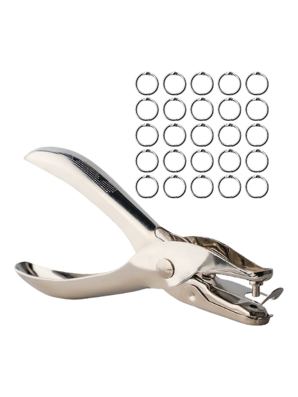 Кольца для переплета с отрывными листами Одиночный дырокол 1 дырокол для блокнотов карточек