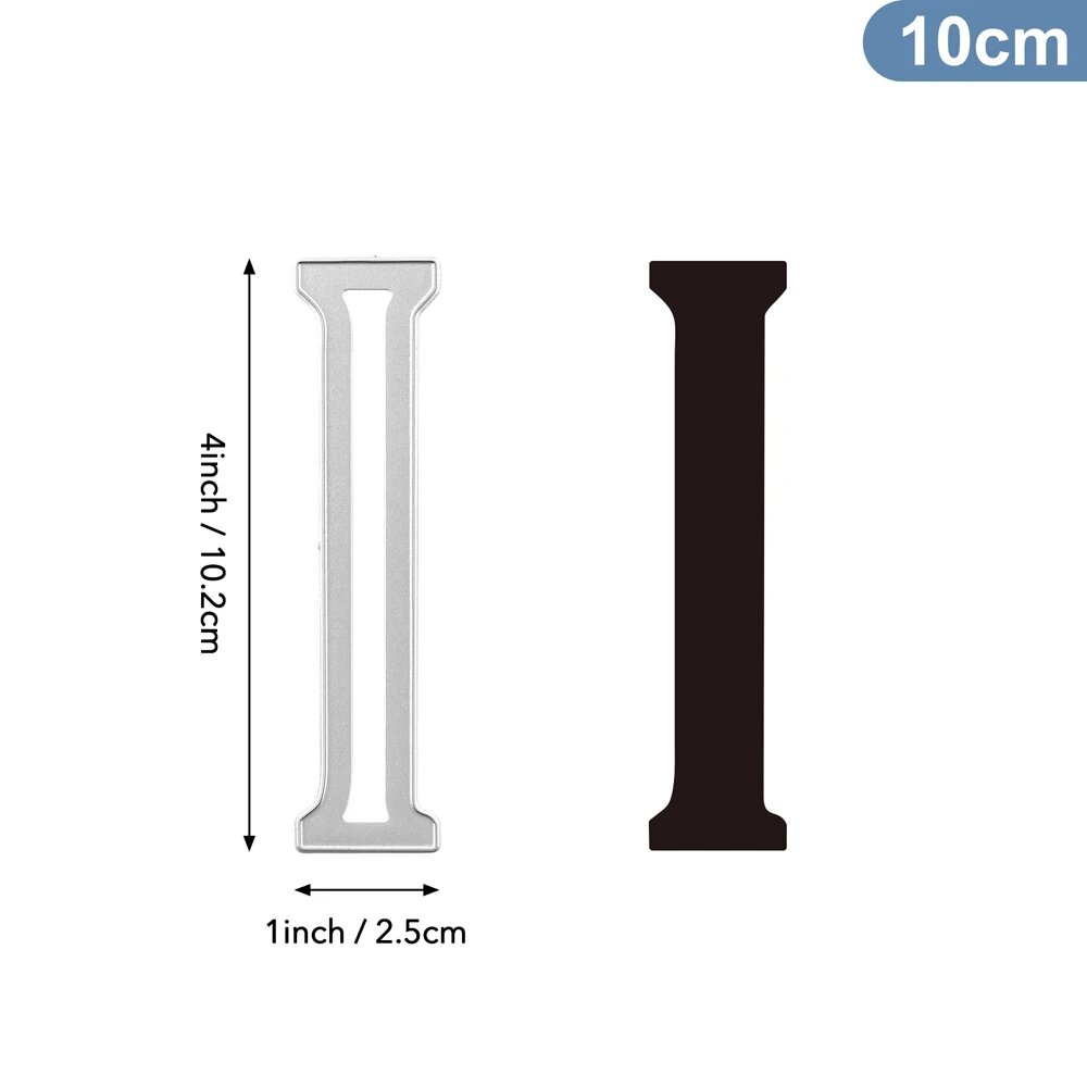 Пресс-форма для скрапбукинга, цвет I, 10.2x2.5 см