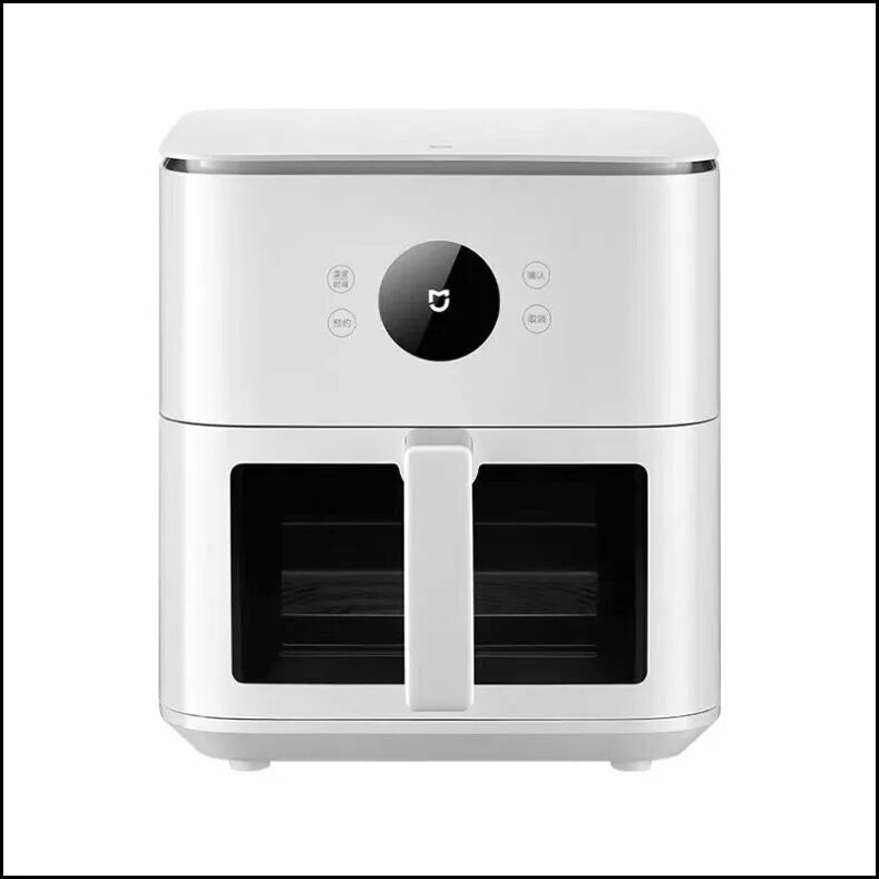 Аэрогриль Smart Air Fryer с управлением со смартфона, механическим управлением, мощностью 2000 Вт, перламутровый