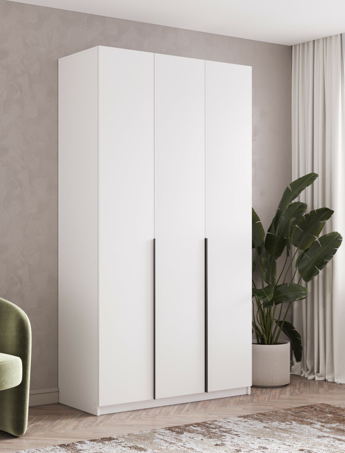 Шкаф Пространство уюта "Орион", распашной, трёхстворчатый, ЛДСП