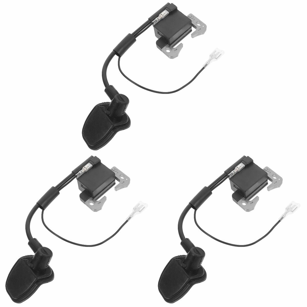 Комплект из 3 катушек зажигания для мини мотоцикла, с корпусом из нержавеющей стали