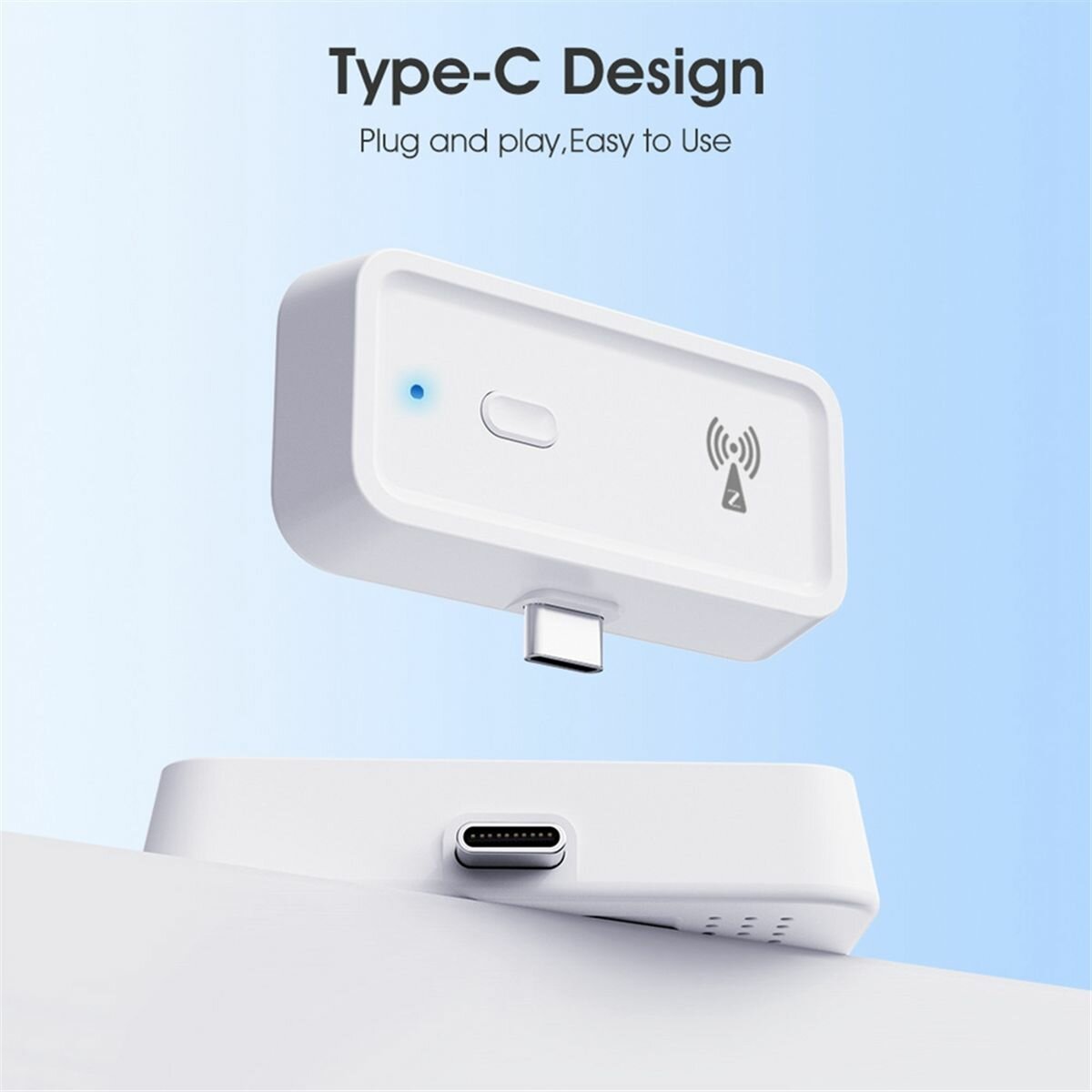 2 Шт. Повторитель Сигнала ZigBee Type-C, Усилитель Сигнала, Удлинитель