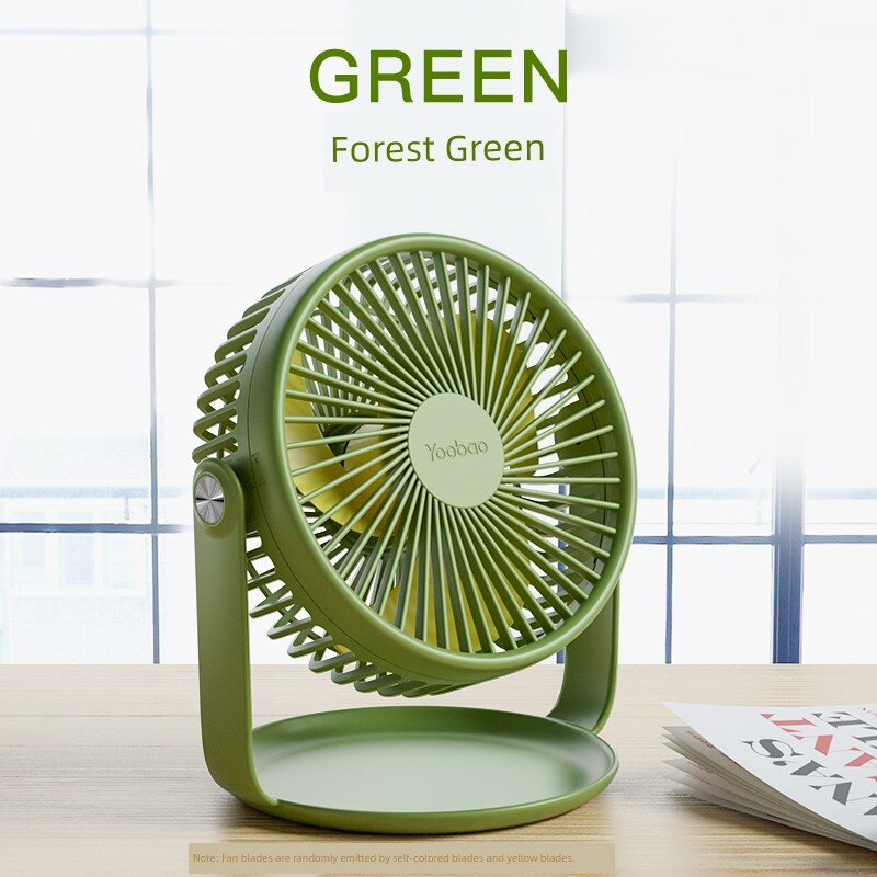 Yubo небольшой вентилятор свет звук офисный стол настольный вентилятор USB маленькая мини-рабочая станция летнее