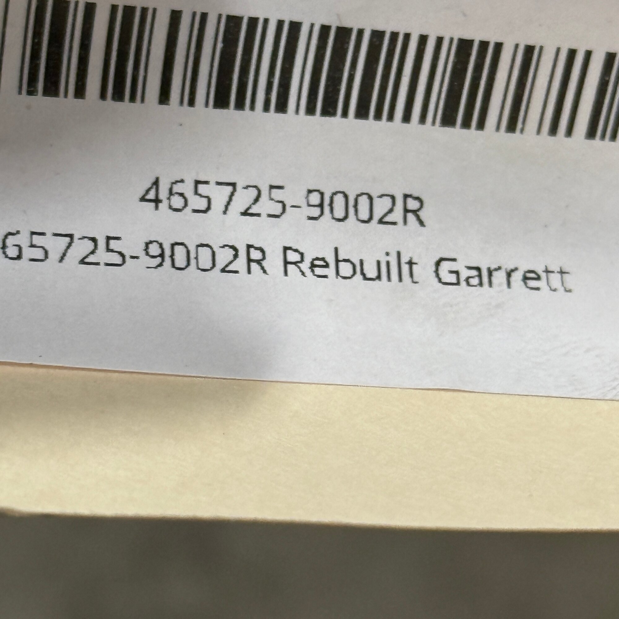 Турбонагнетатель Garrett подходит для дизельного двигателя 465725-9002