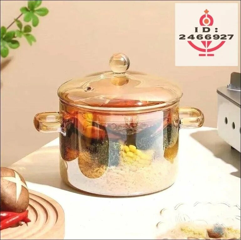 Посуда Центр Кастрюля, Боросиликатное стекло, 1,9 л, 1 шт