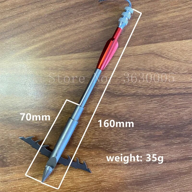 Рыболовная стрела из нержавеющей стали для глубокой воды 1pcs darts G