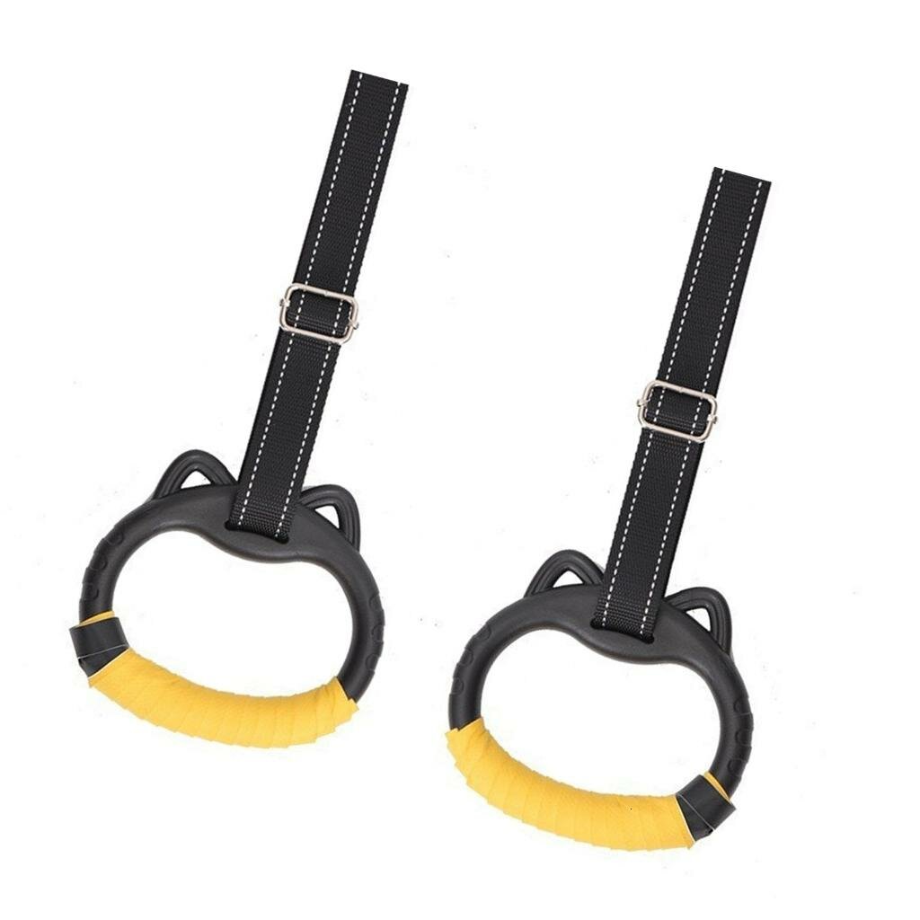 Регулируемые гимнастические кольца с подвесом