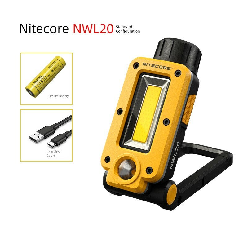 NITECORE NWL20 Многофункциональный наружный инструментальный светильник с магнитным основанием для кемпинга, работы и