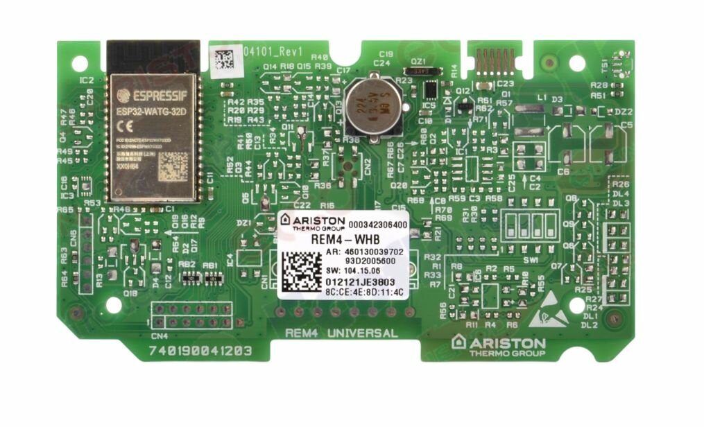 Запчасть для газ. котла Основная плата Ariston WI-FI REM3 (65120352)