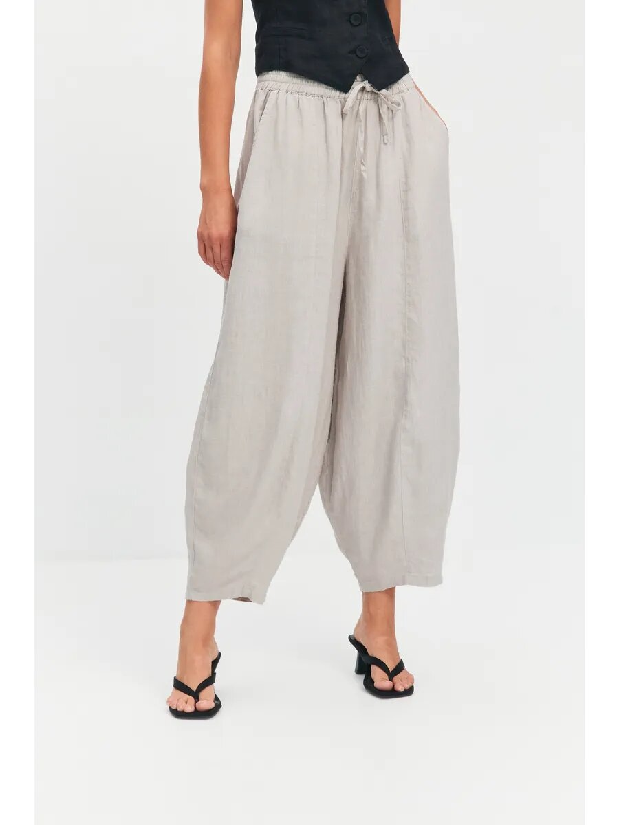 Брюки багги Linen
