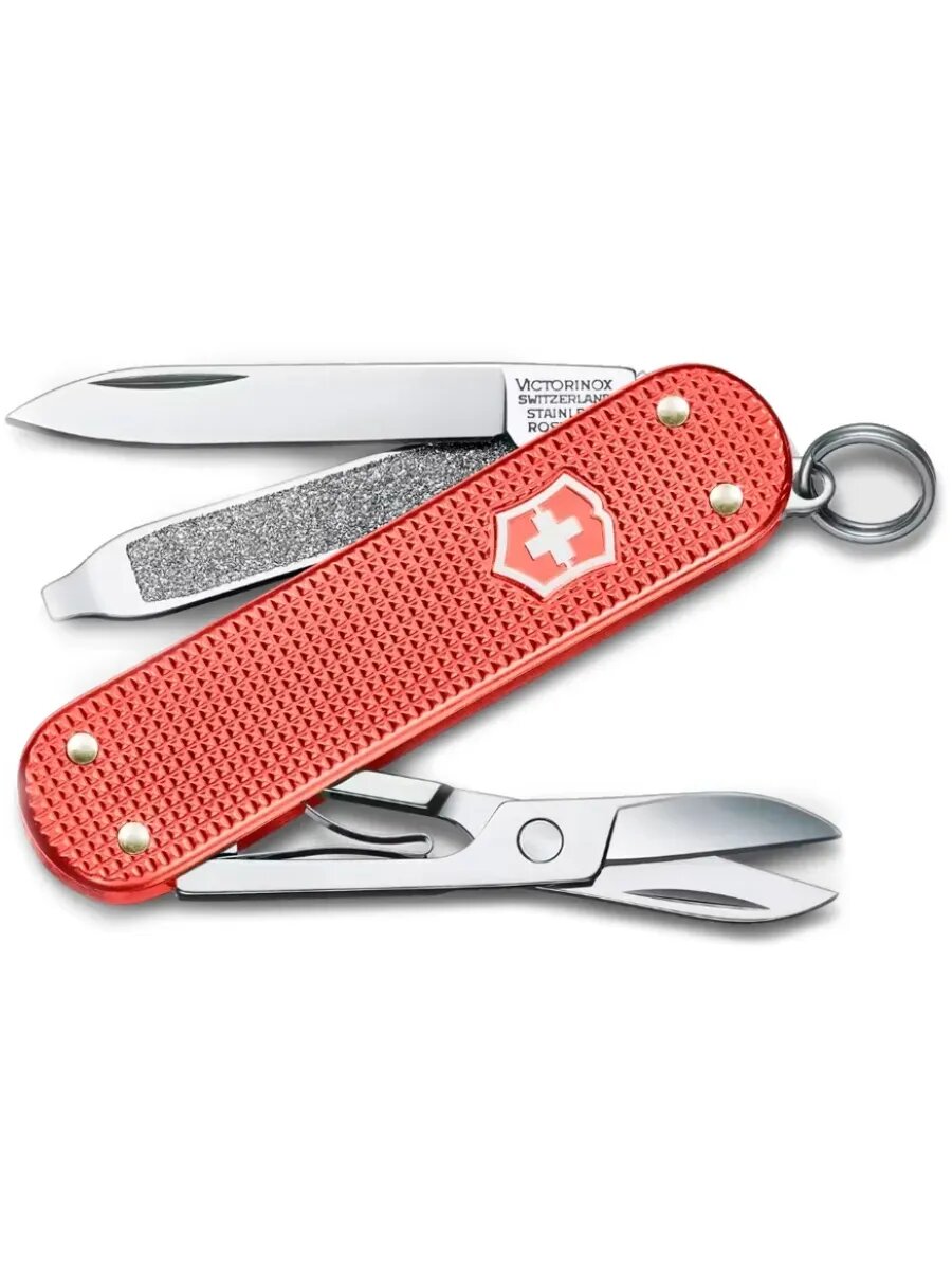 Нож перочинный SD Alox LE 2025 Stone Red (0.6221. L25) 58мм