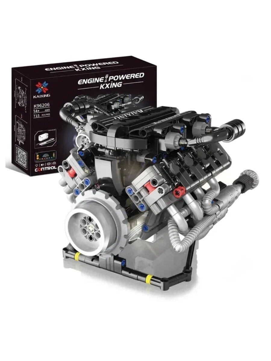 Technic конструктор Техник Спортивный двигатель V8