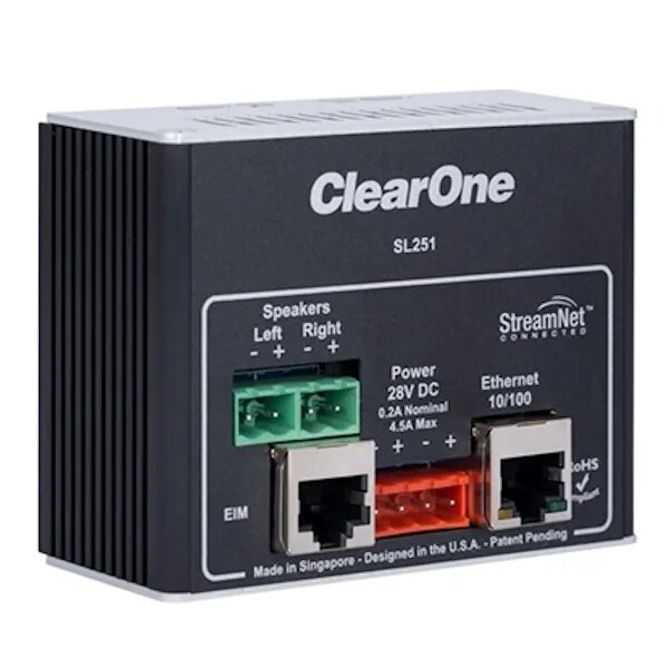 Усилитель-контроллер для IP-сети ClearOne SL 251
