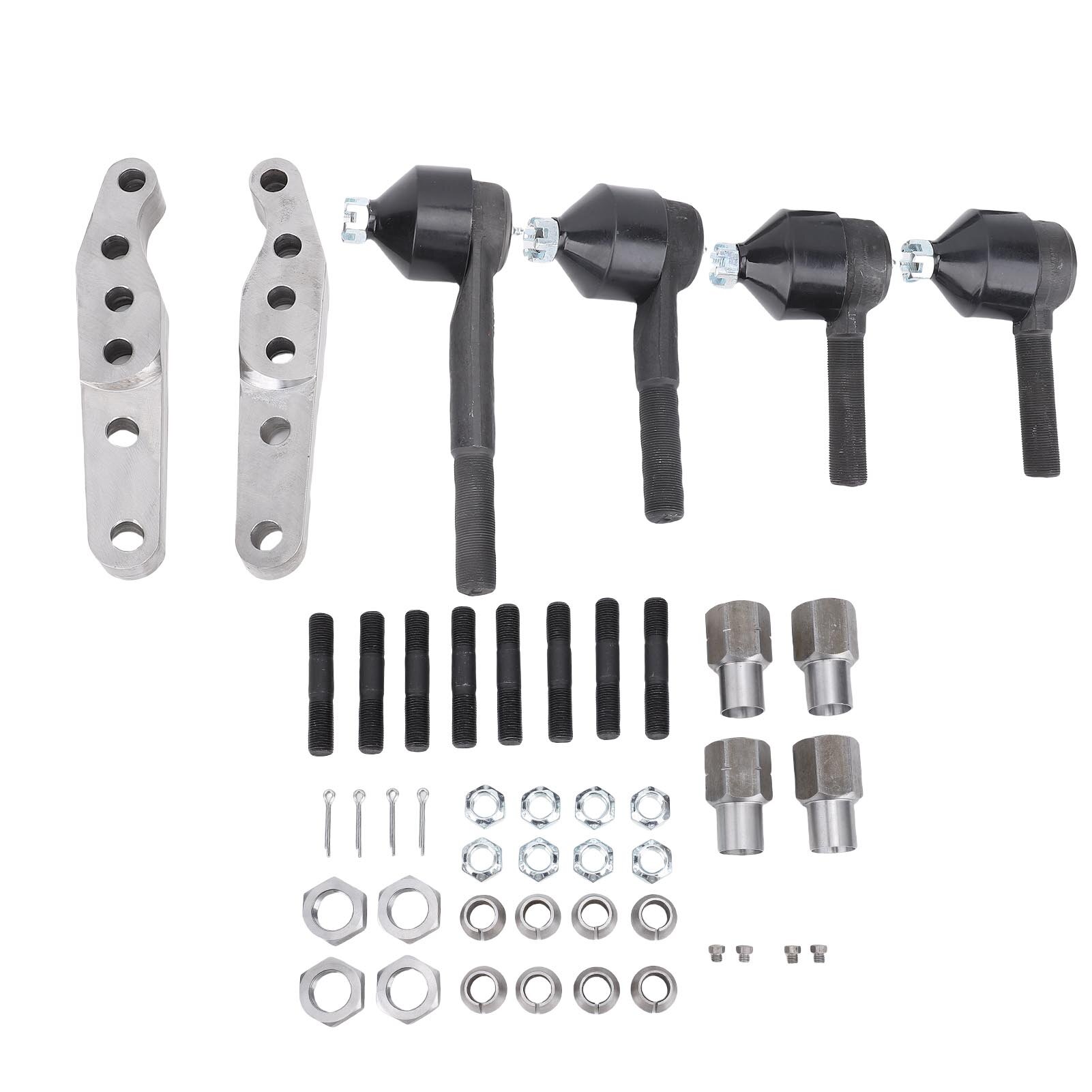 Комплект рулевого управления High Steer Crossover с крепежными шпильками улучшает управляемость и повышает скорость реакции. Замена для моста Dana 44.