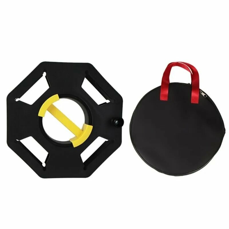 Портативный органайзер для кабелей, легкая катушка для хранения провода с диском для намотки