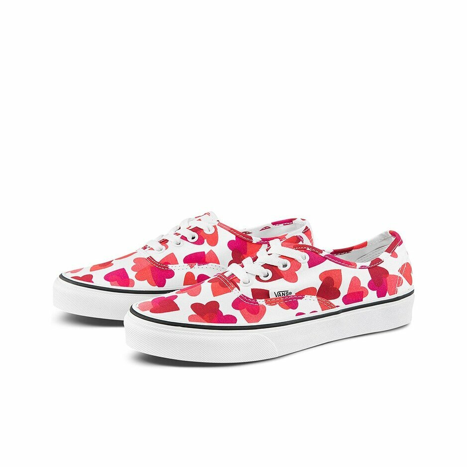 Кроссовки VANS Authentic, размер EU 37 стопа (23.5CM), red — фото 1