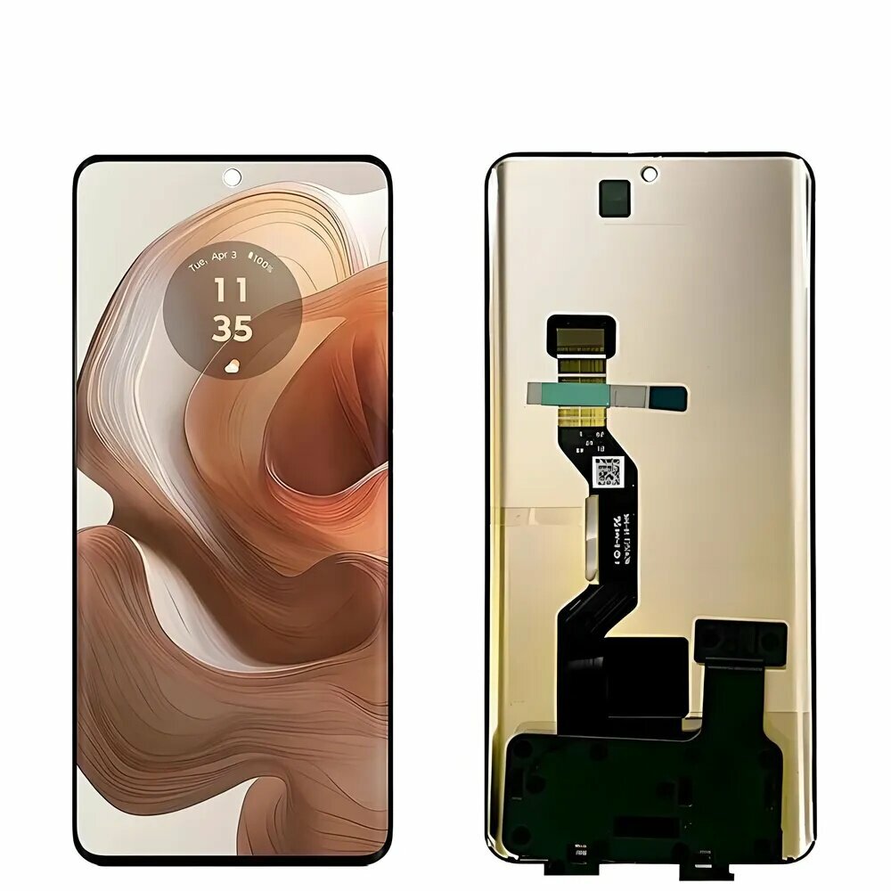 (P-OLED) Дисплей(экран) для Motorola Edge 50 Ultra XT2401 XT2401-2 (моторола эдж 50 ультра) в сборе с тачскрином (Оригинал)
