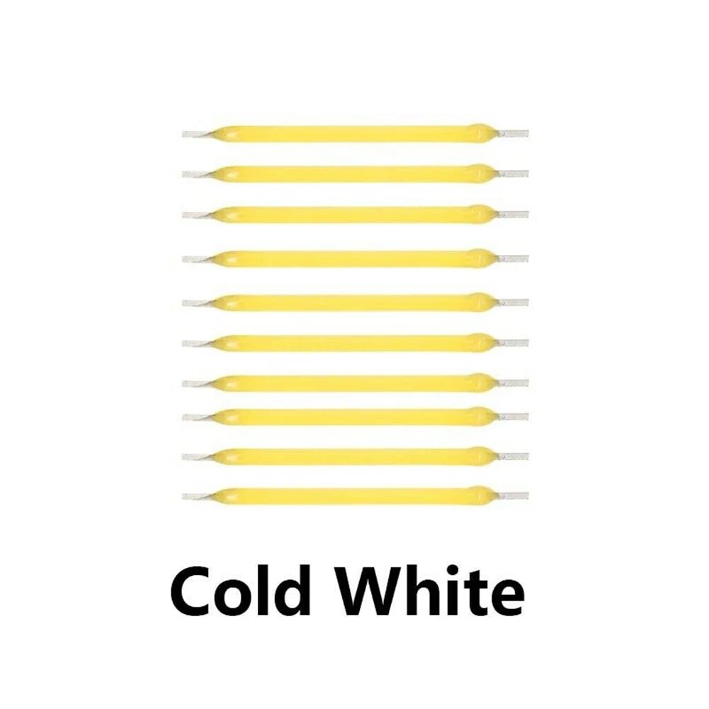 Светодиодные лампочки для ламп Эдисона 10 шт. 12V 45MA cold light