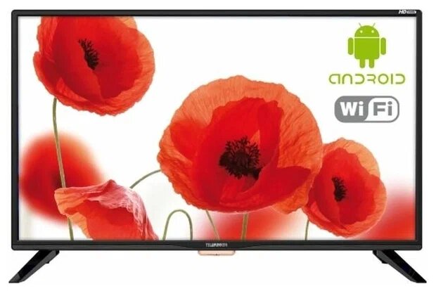 Телевизор Telefunken "TF-LED32S66T2S", разрешение 1366х768, диагональ 32"