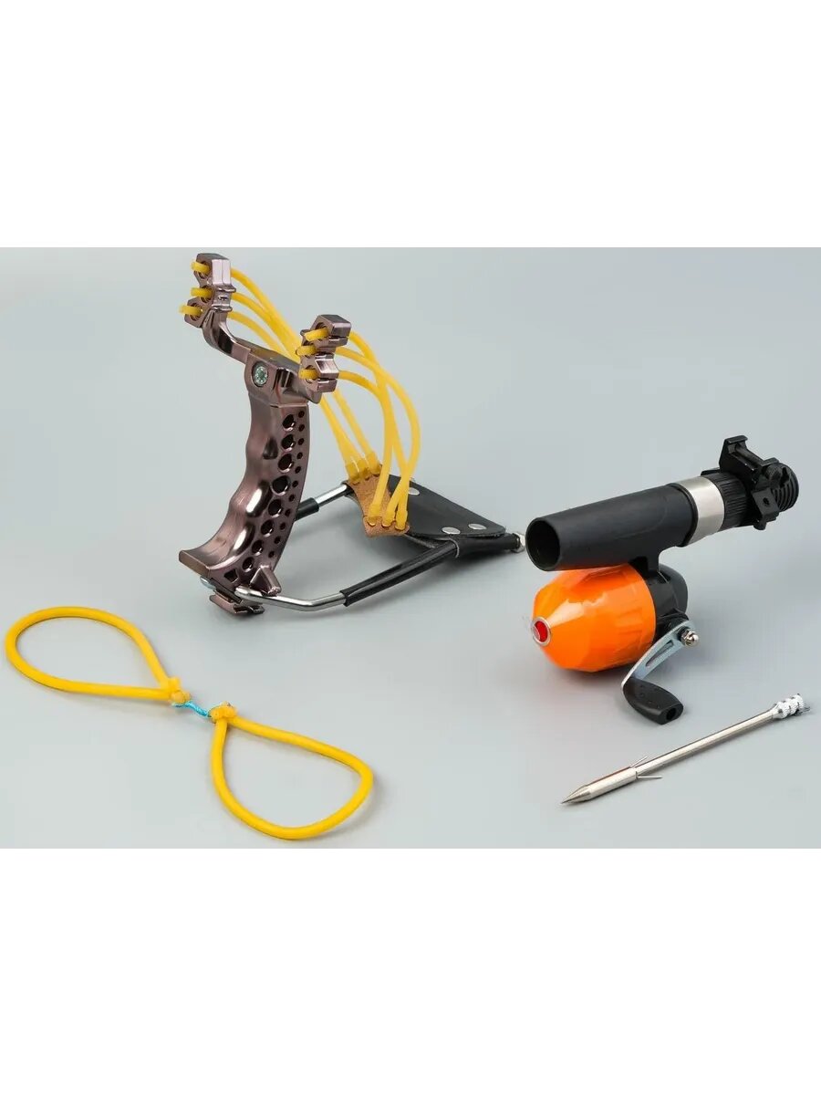 Рогатка рыболовная, 2 жгута, 1 стрела