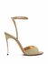 Босоножки Casadei Blade, размер 41, золотистый