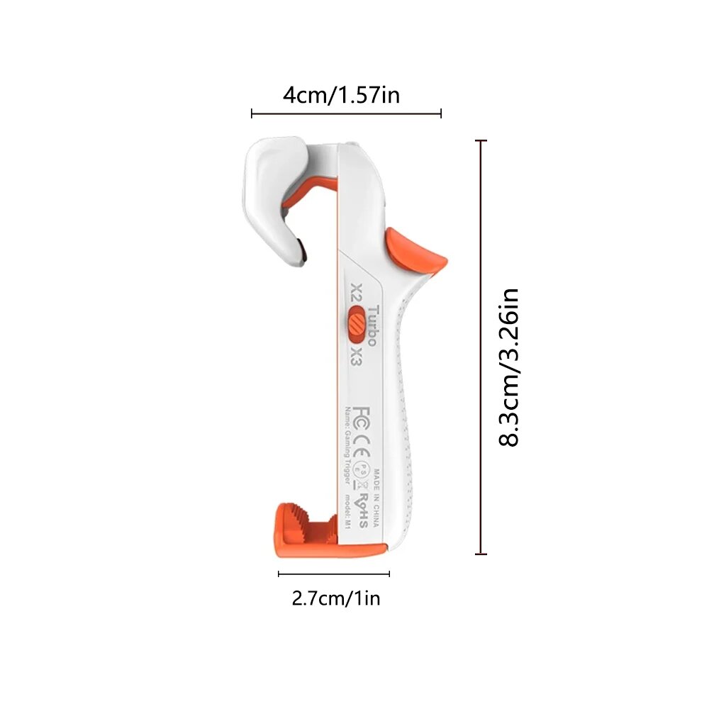 BIGBIG WON M1 JET триггеры для мобильных игр, кнопка стрельбы с вибрацией для джойстика iPhone PUBG игровой контроллер аксессуар