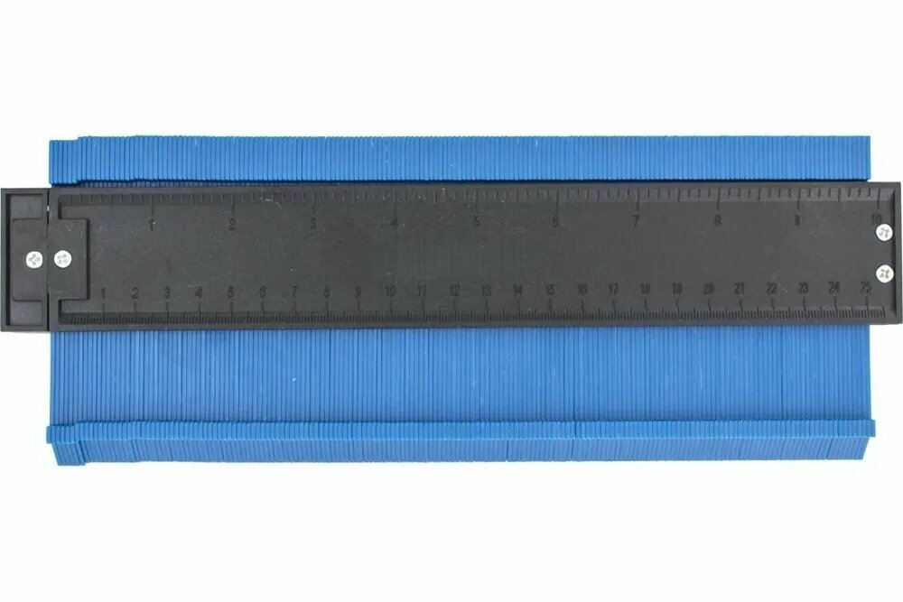 Копировальный шаблон для измерения контуров 120×255 мм из биопластика измеритель кривых и неправильных форм Contourgauge