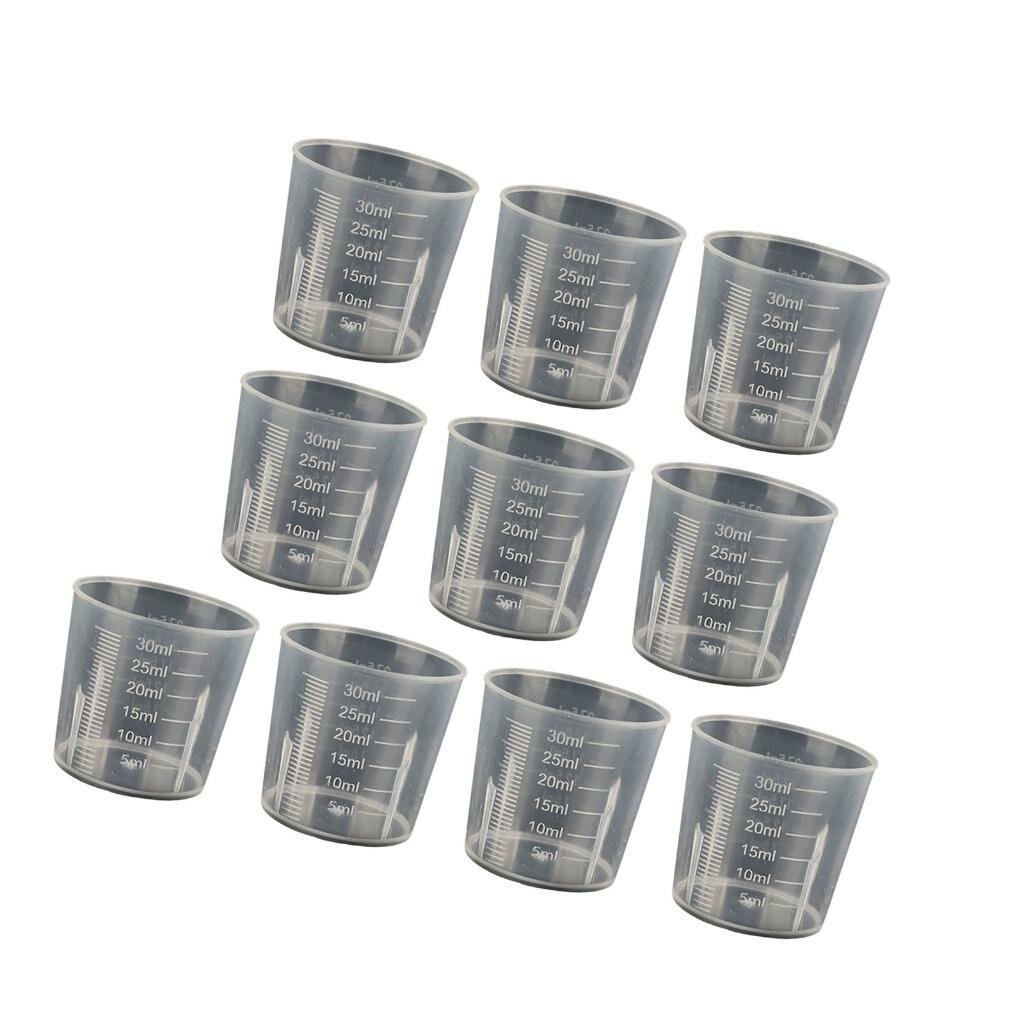 Набор из 5 мерных стаканов, 30 ml