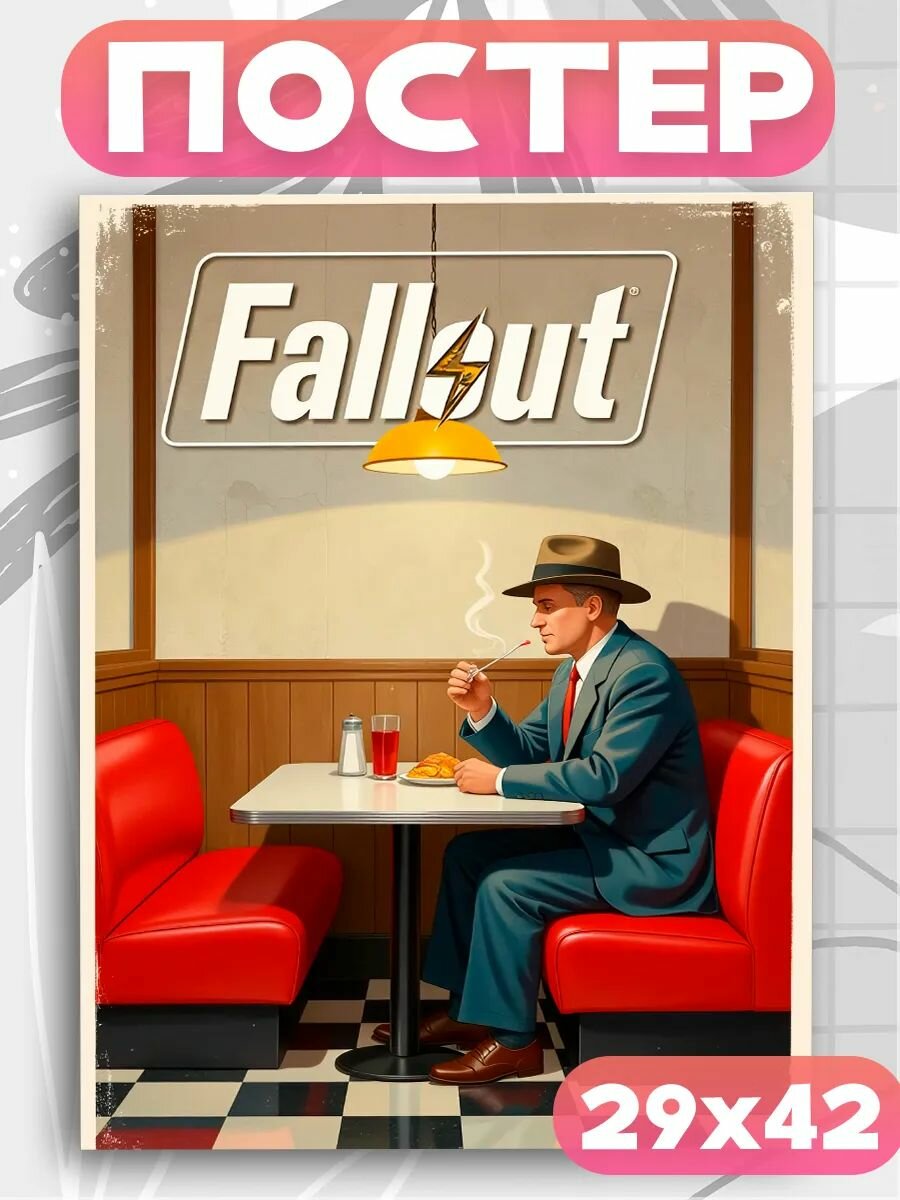 Постер на стену Fallout