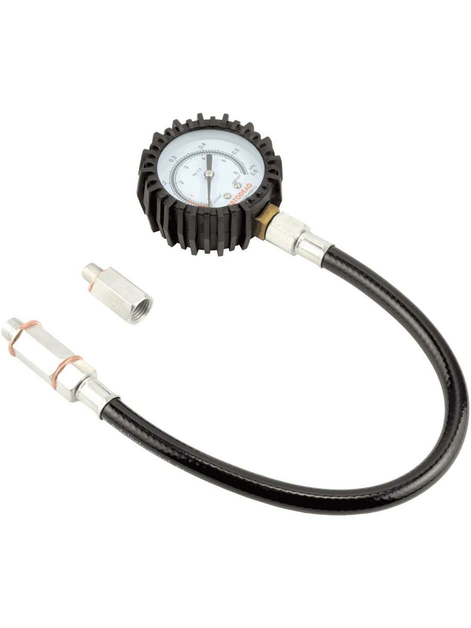 Измеритель давления масла универсальный 62 мм, 6 кгс/см , АвтоDело (40049)