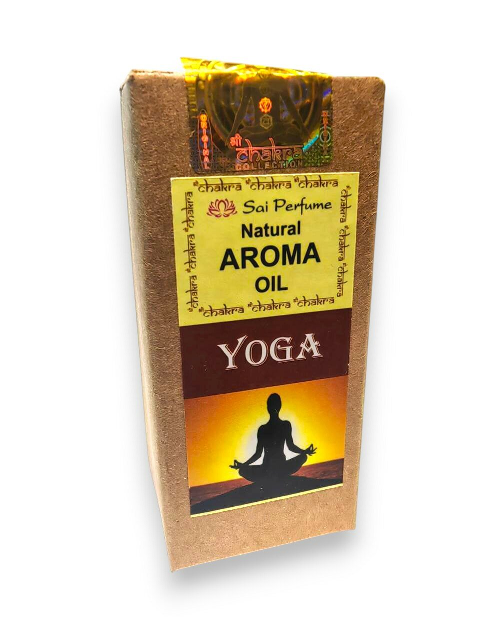 Natural Aroma Oil YOGA, Shri Chakra (Натуральное ароматическое масло йога, Шри Чакра), 10 мл.