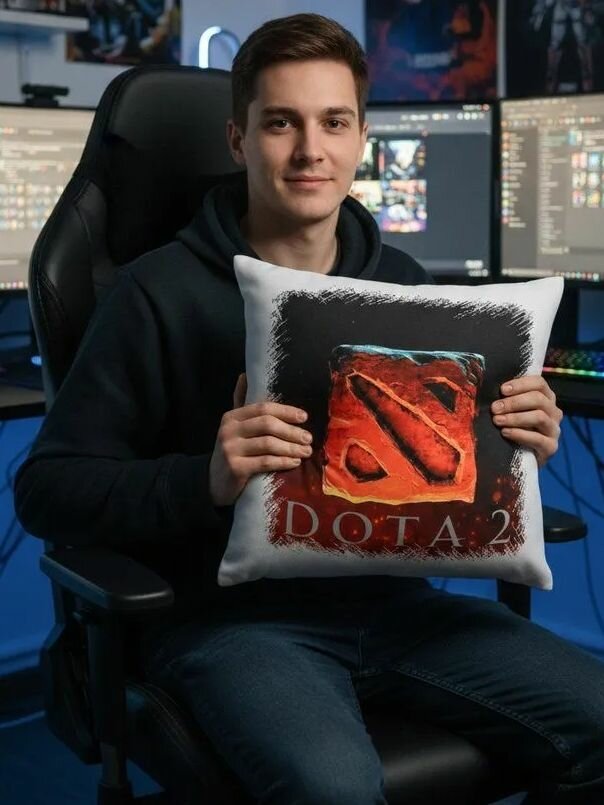 Подушка сувенирная игра дота 2