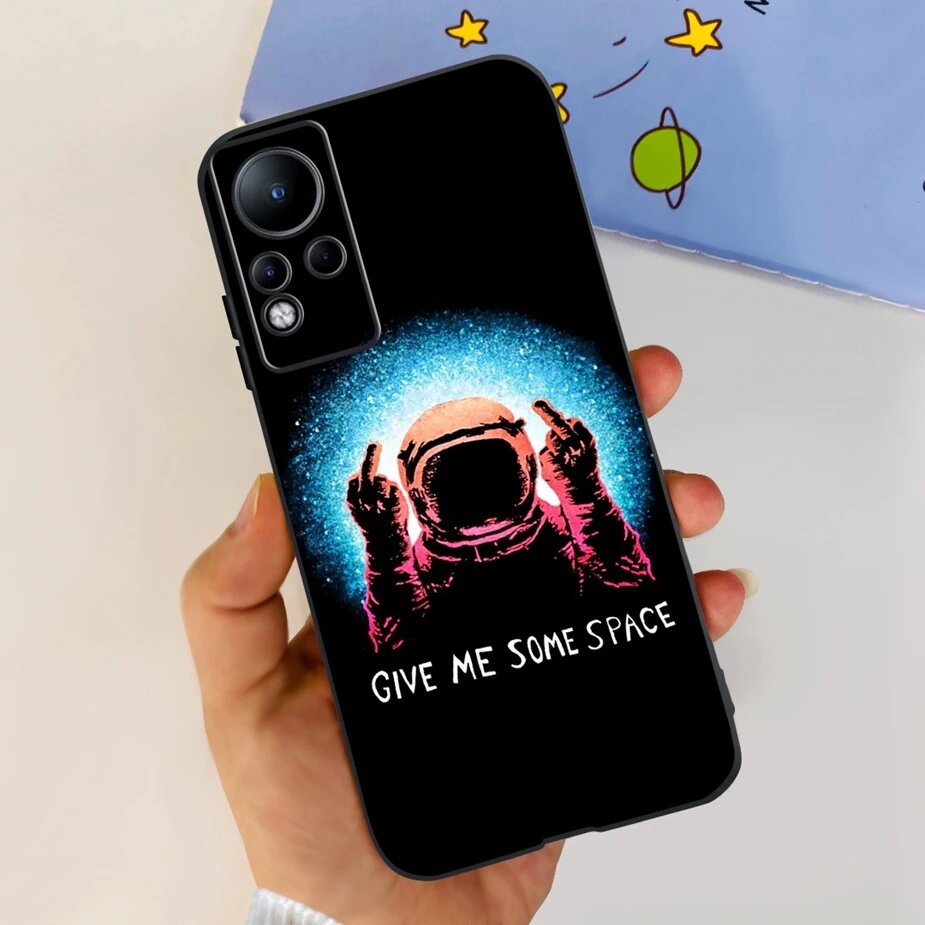 Чехол для Infinix Note 11, цвет 612, с рисунком