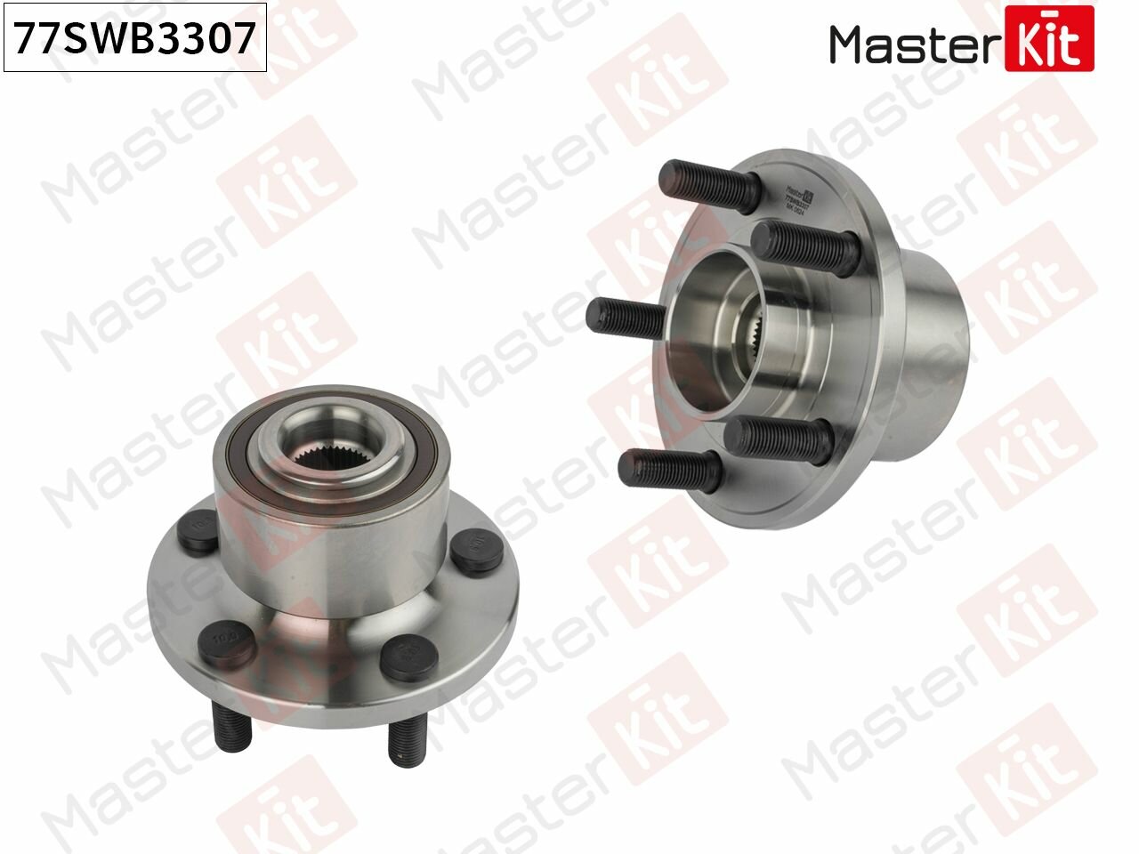 Ступица в сборе с подшипником передний. Ford GALAXY WM/Land Rover FREELANDER 2 L359 2006 MasterKit 77SWB3307