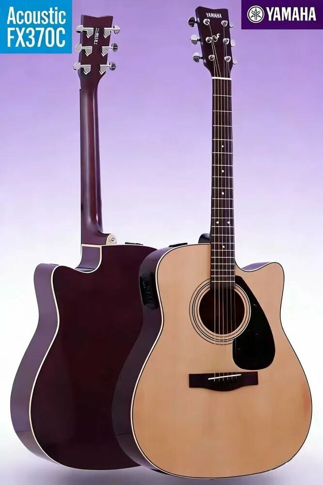 Yamaha Акустическая гитара Электроакустическая FX370C_1482792757-14gj 11-струнная 4/4