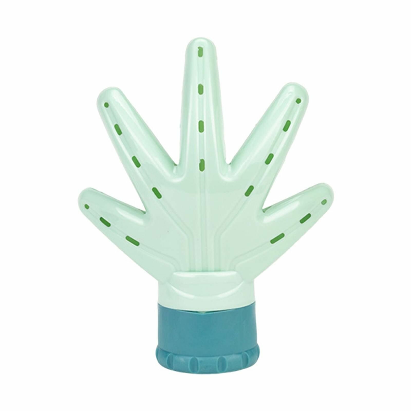 Насадка-диффузор для фена в форме руки, Зеленый