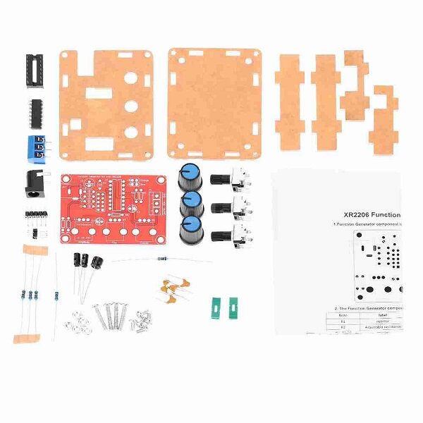 XR2206 генератор сигналов 1Hz -1MHz (конструктор)(3222)
