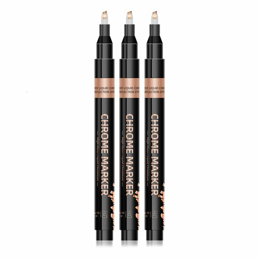 Акриловая перманентная ручка с металлическим цветом, - 0,7 наклонной меди