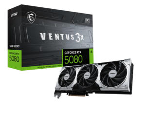Видеокарта MSI Видеокарта/ GeForce RTX 5080 16G VENTUS 3X OC