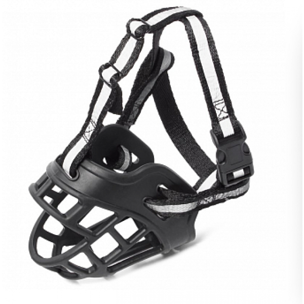 Triol Намордник силиконовый с нейлоновым ремешком №4