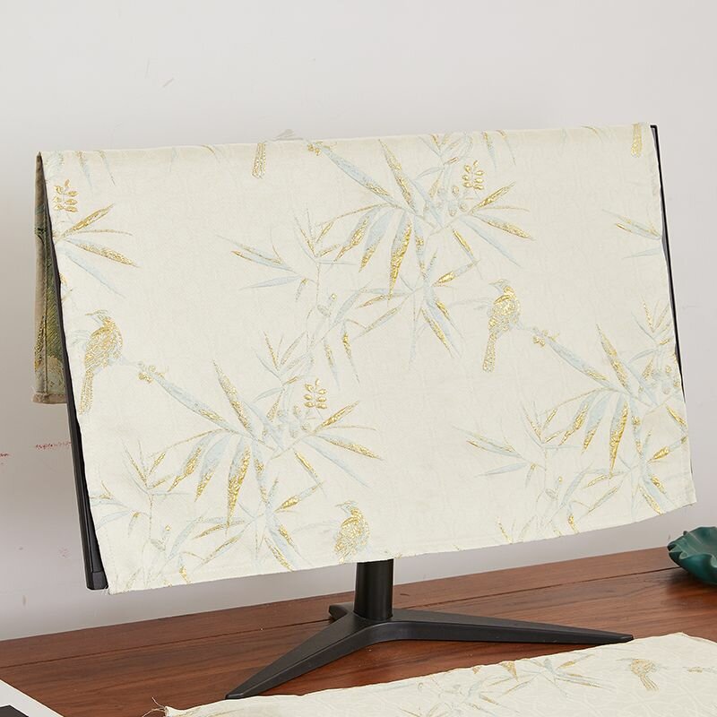 Защитный чехол для компьютера, клавиатура, пылезащитный чехол, декоративный новый чехол для монитора, настольный основной компьютер, новый китайский стиль