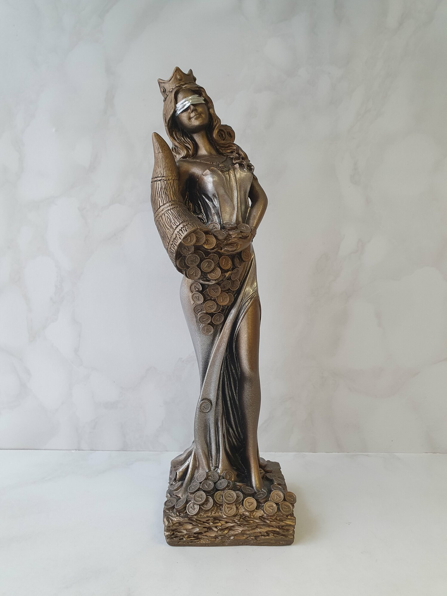 Статуэтка Фортуна 30см. Гипс