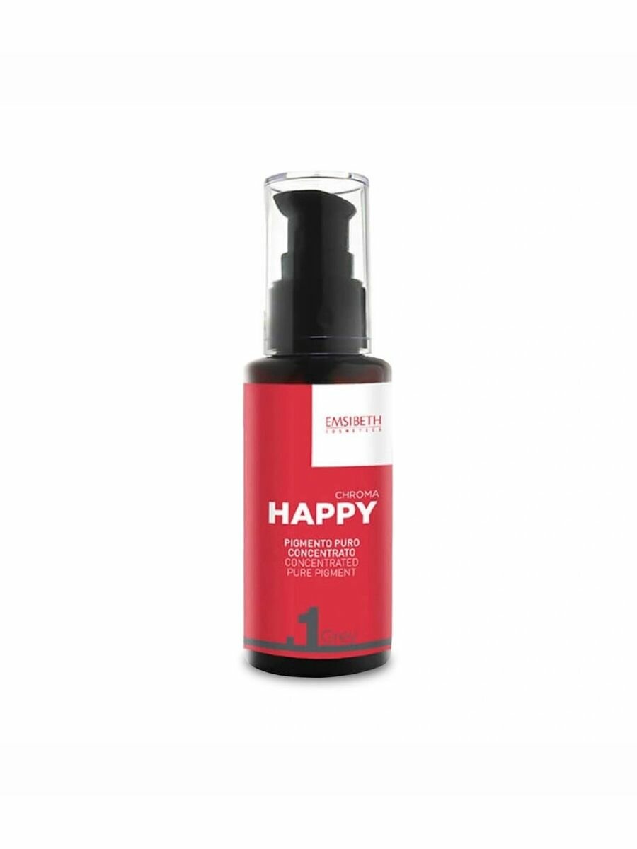 Пигмент чистый, EMSIBETH 1 GREY PURE HAPPY CHROMA, 90мл