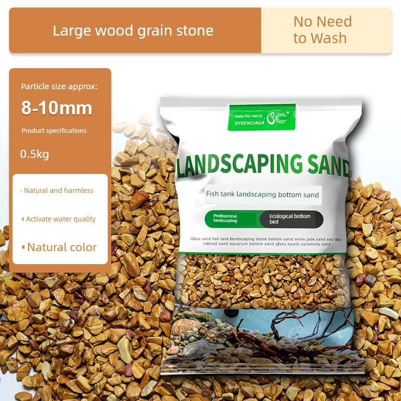 Натуральный деревянный гранитный камень для декорации аквариума, крупный размер 1 фунт премиум качества