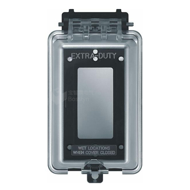 Новая водонепроницаемая крышка Bosslyn UL американского стандарта, водонепроницаемая крышка розетки американского стандарта, GFCI, розетка с выключателем, защитный короб от брызг