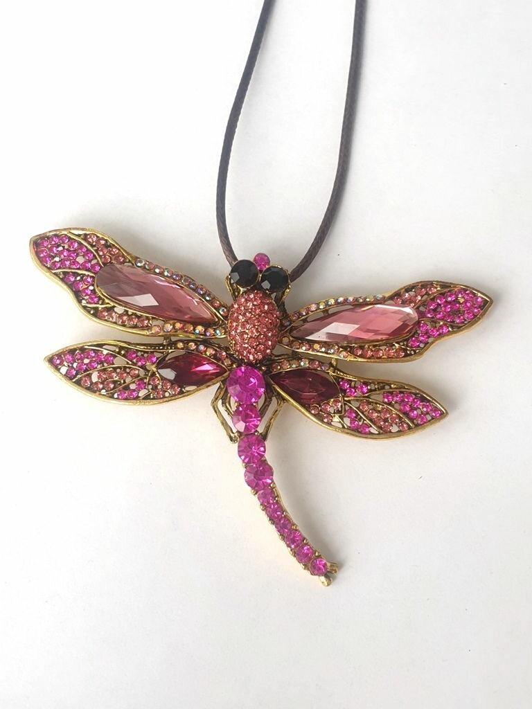 Брошь, стразы, кристалл