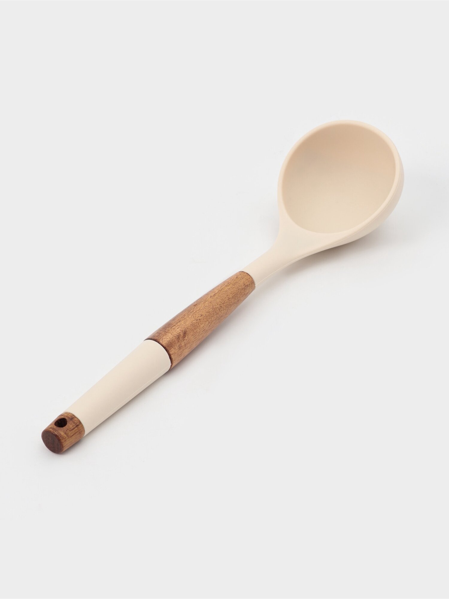 Половник Magistro «Сильвуд», 29.5×7.7 см, силикон, бежевая