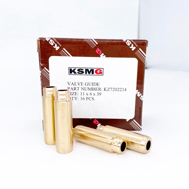 Втулка направляющая впуск/выпуск клапана Audi, VW BKY/1,6-1,4T CFNA выпуск 6.0x11.06x39.0 (бронза) KSMG арт. KZ7202214