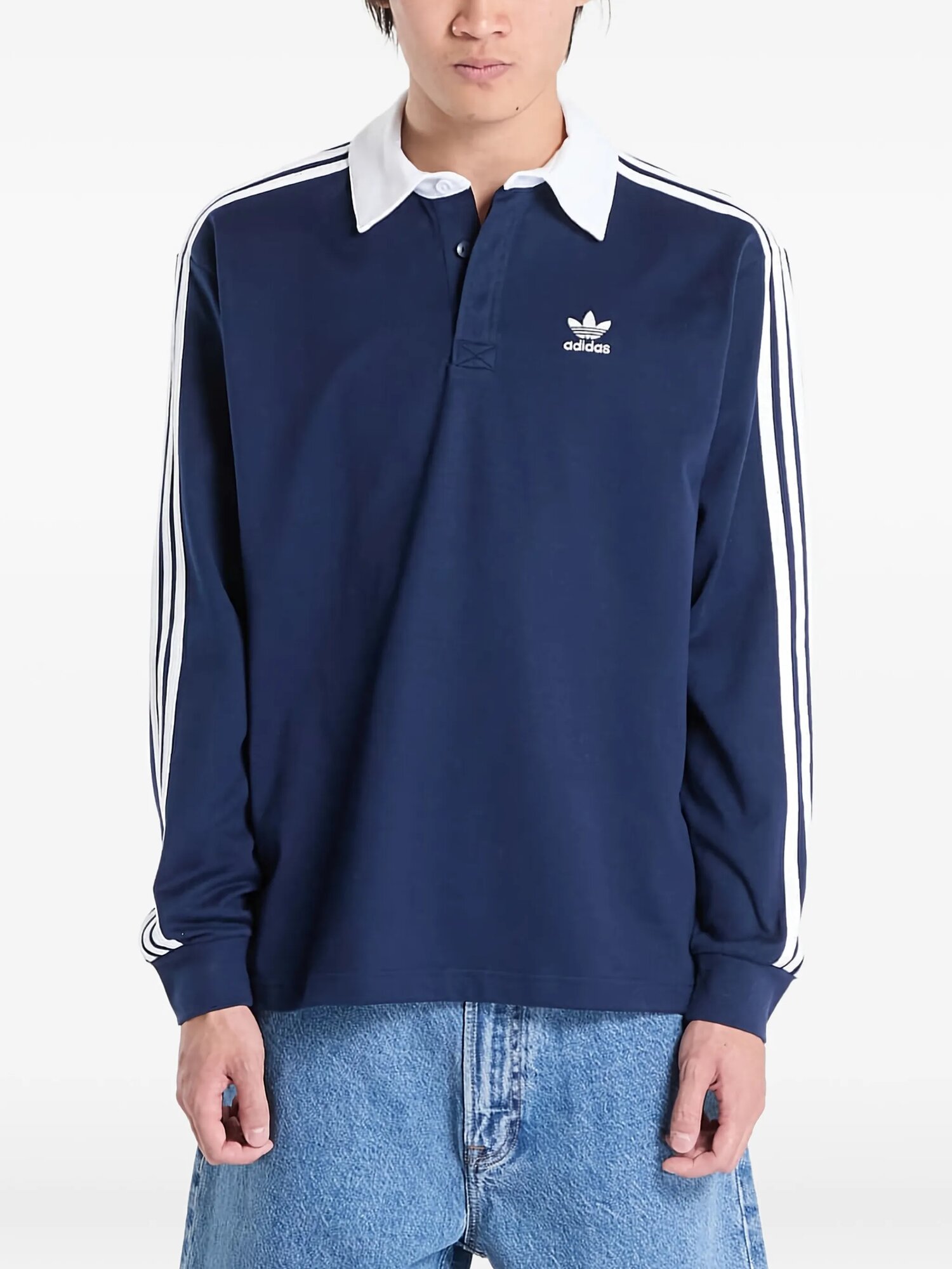 Рубашка adidas Adicolor, размер 2XL, blue